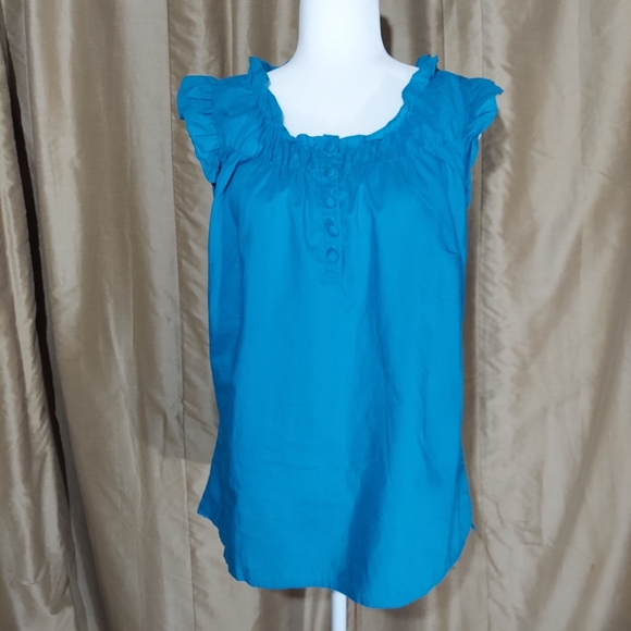 Basic Editions | Tops | Basic Edition Blue Top Size L | Poshmark